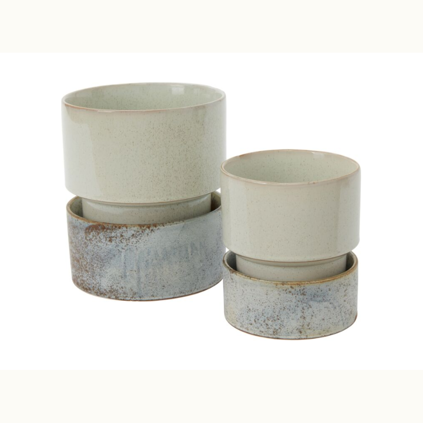 Organic Neutral Pot with Saucer – Mix Home Mercantile